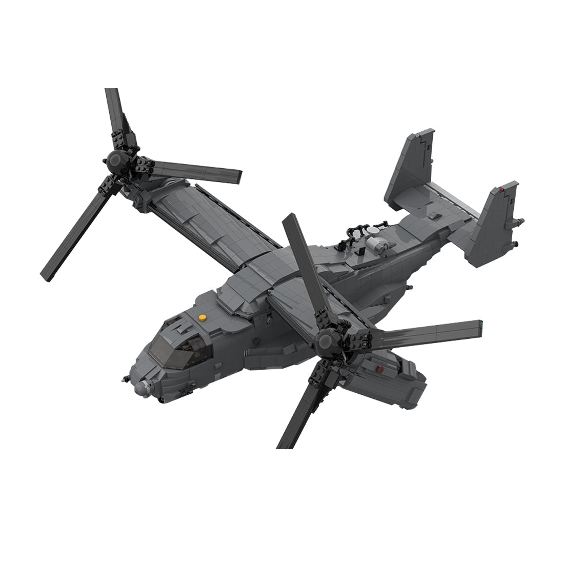 American CV-22 Tiltrotor Aircraft Military Building Blocks | LesDiy