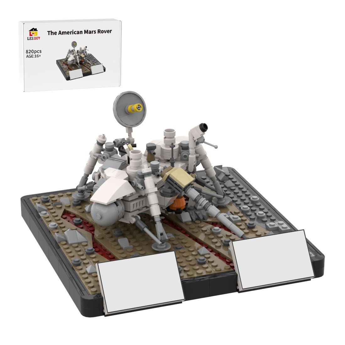 American Phoenix Mars rover Building Blocks | LesDiy