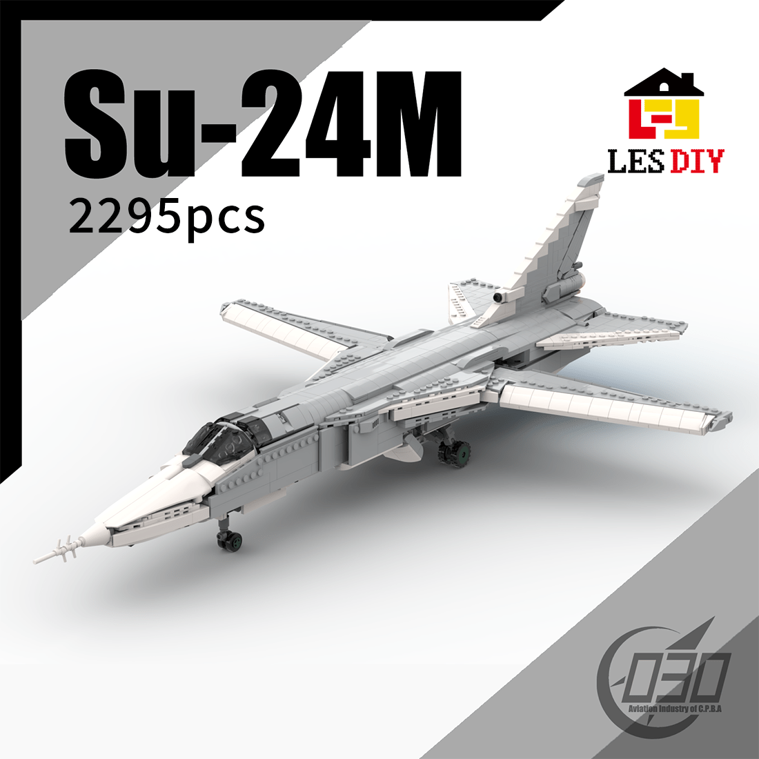 Fully Armed Fencer Su-24M Building Blocks | LesDiy