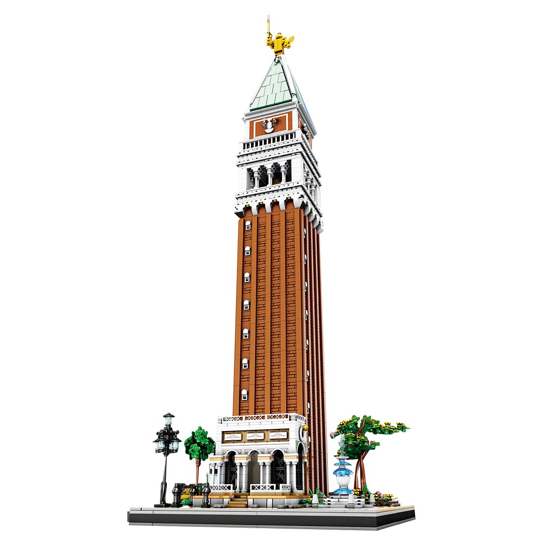 Italian Famous Bell Landmark Tower Building Blocks | LesDiy