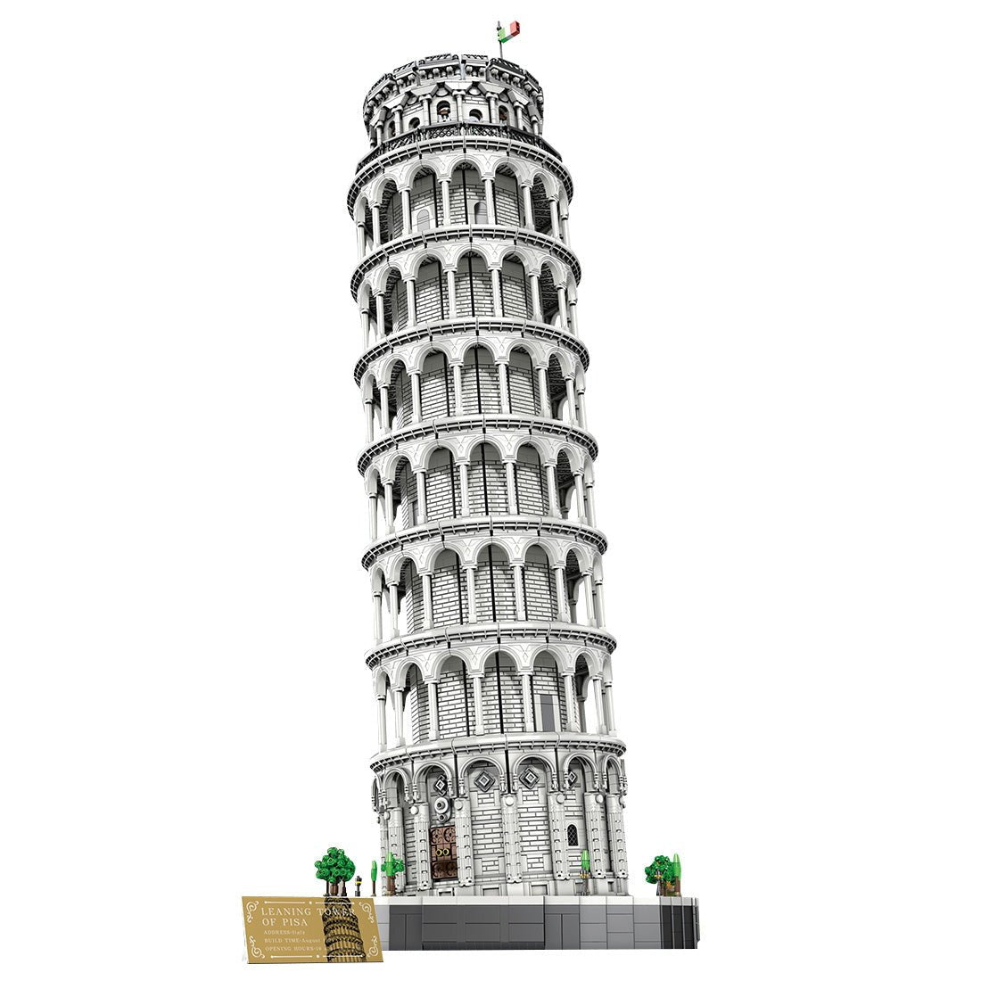 Italian Famous Landmark Tower Building Blocks | LesDiy