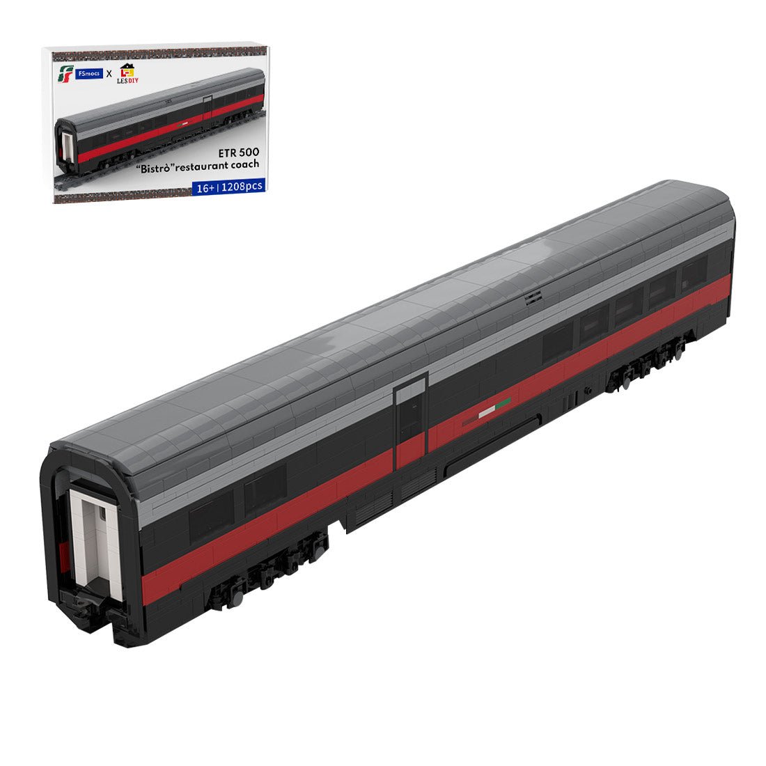 Italian FS Class ETR 500 Restaurant Coach | LesDiy