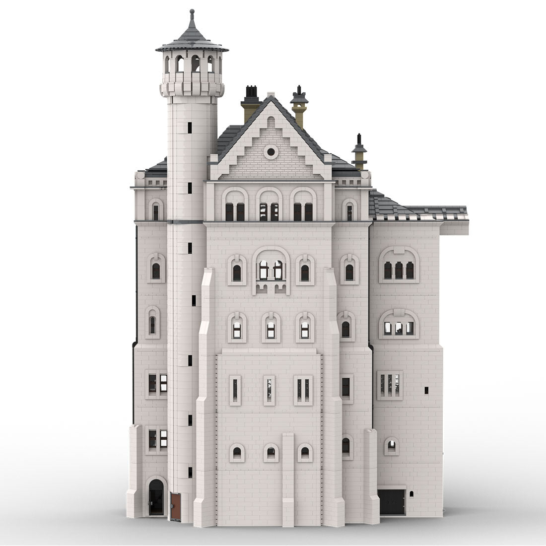 Knighthouse Floor 1-4 Module 4 of Neuschwanstein Castle Set | LesDiy