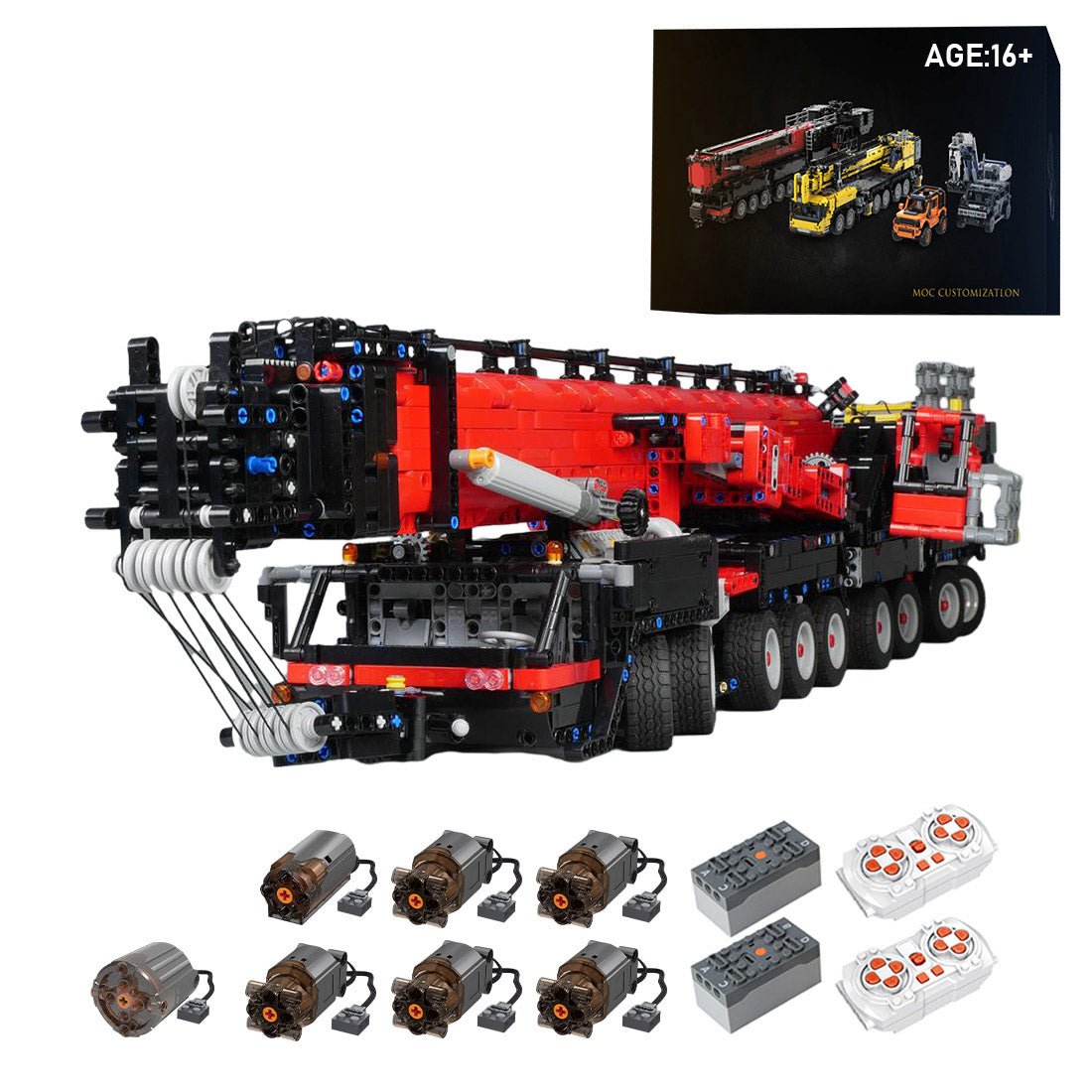 LTM-11200 7 Motor RC Crane | LesDiy