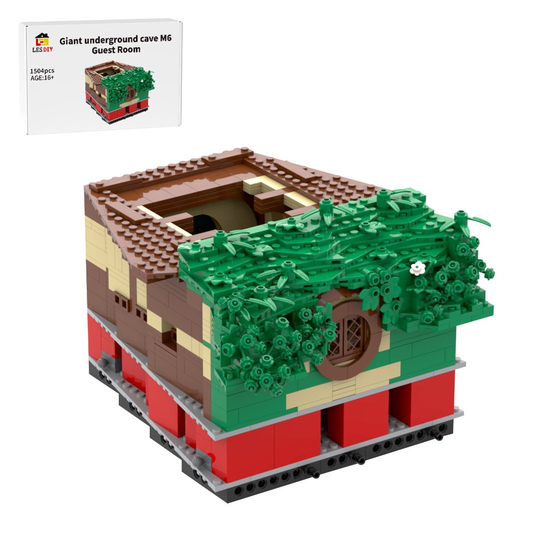 Medieval Cavern Dwelling M6 Modular Building Blocks | LesDiy