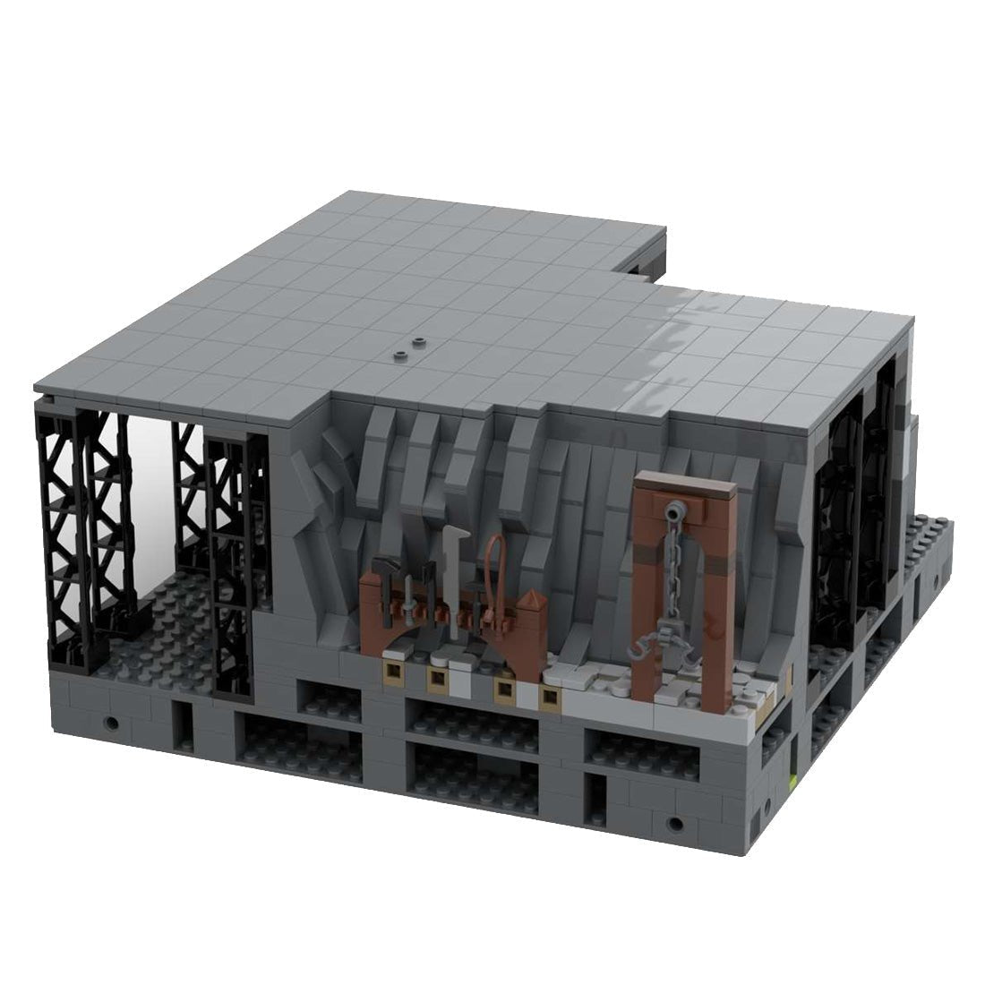 MOC-130520 E2 Substructure and Part of Torture Chamber Building Blocks ...