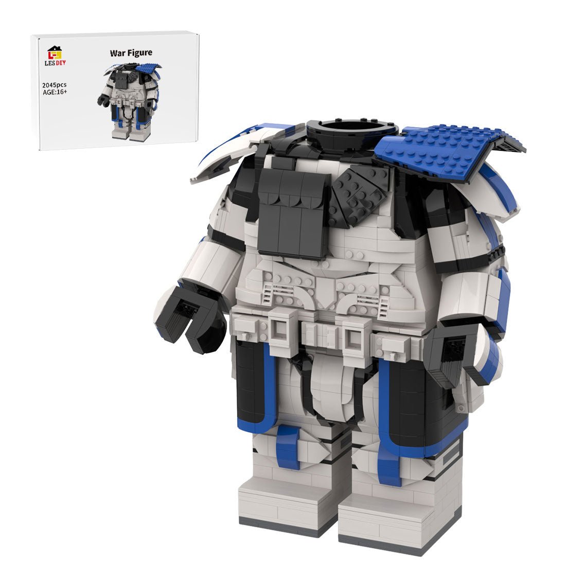 MOC-140993 Captain Rex Phase 2 Megafigure Building Blocks | LesDiy