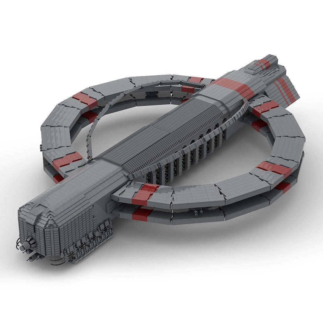 MOC-141254 Peacekeeper-Command-Carrier Aircraft Warship | LesDiy