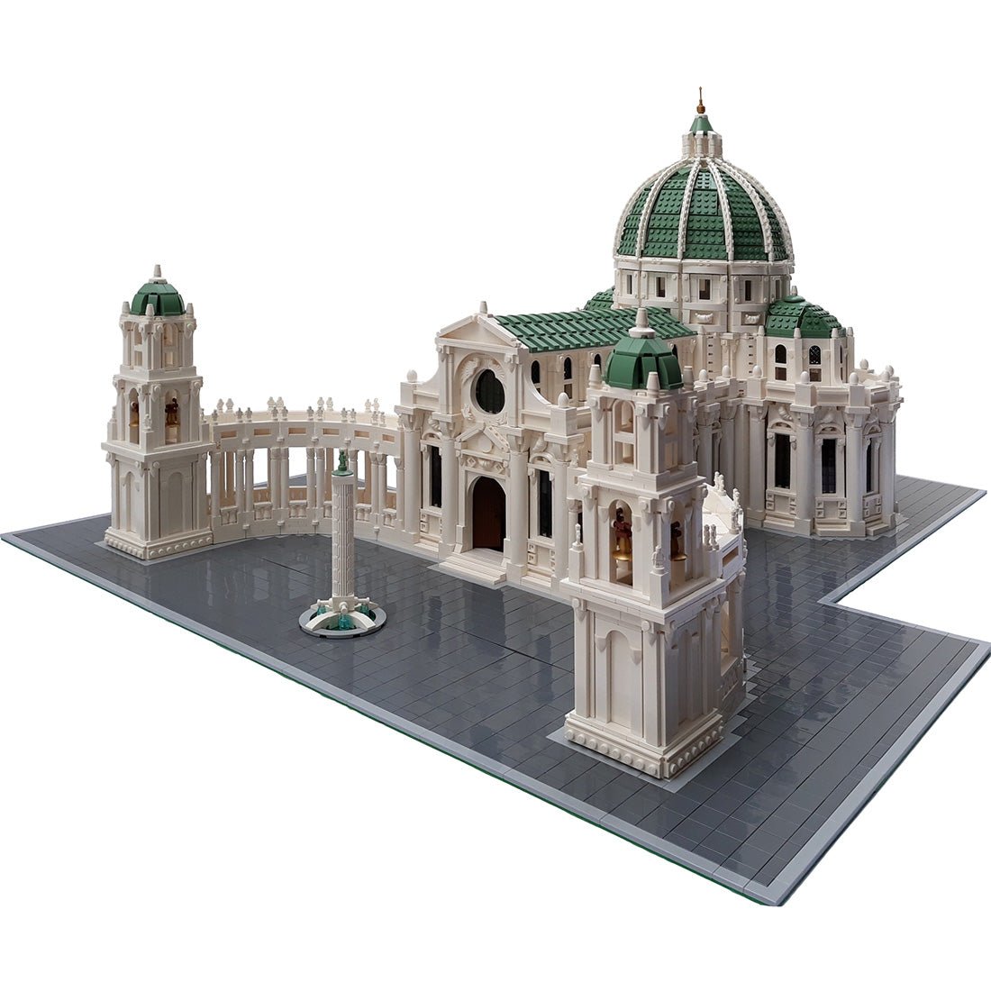 MOC-15896 Baroque Cathedral Building Blocks | LesDiy