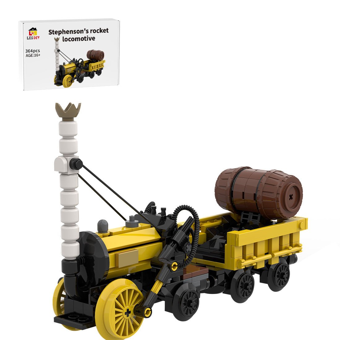 MOC-175933 Stephenson's Rocket | LesDiy