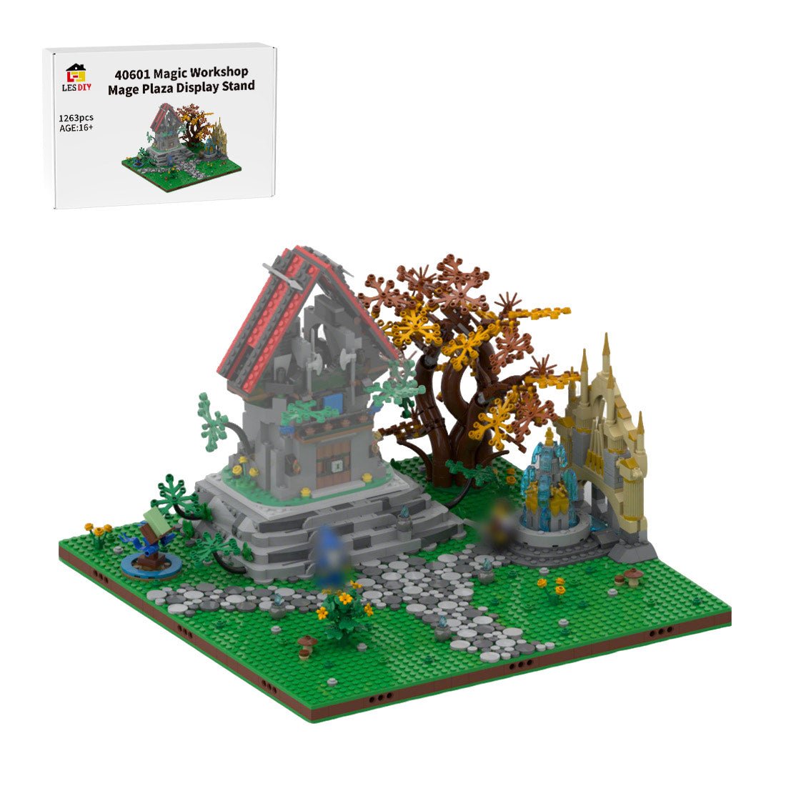 MOC-176955 Medieval Display Stand for 40601 majisto’s magical workshop ...