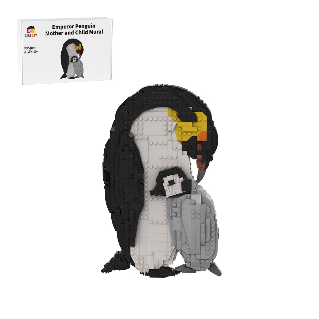 MOC-178806 Emperor Penguin Wall Art | LesDiy