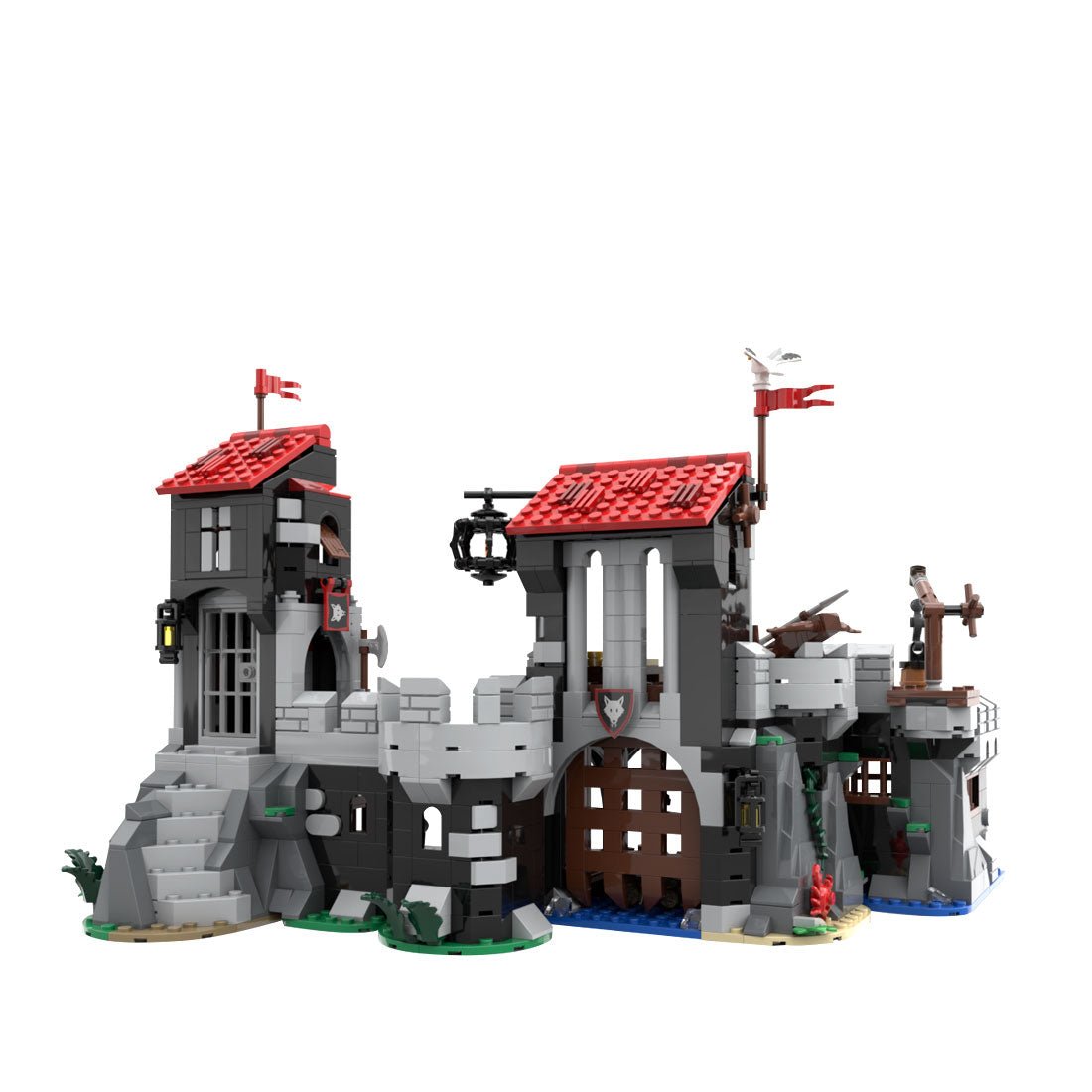 MOC-193275 Castle Wolfstone Building blocks | LesDiy