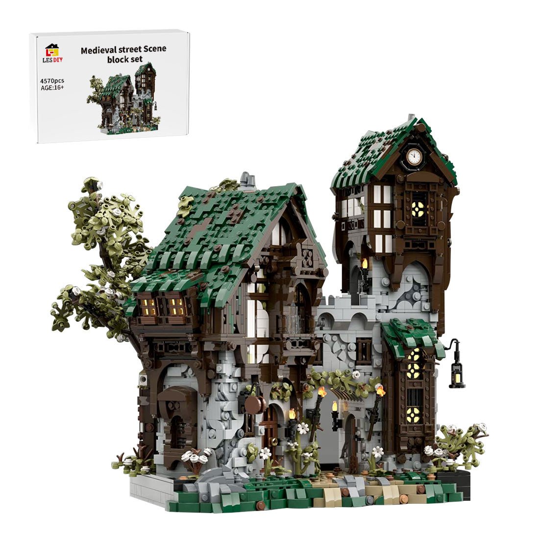 MOC-211440 Gate Keepers - Medieval Fantasy Display Series Building ...