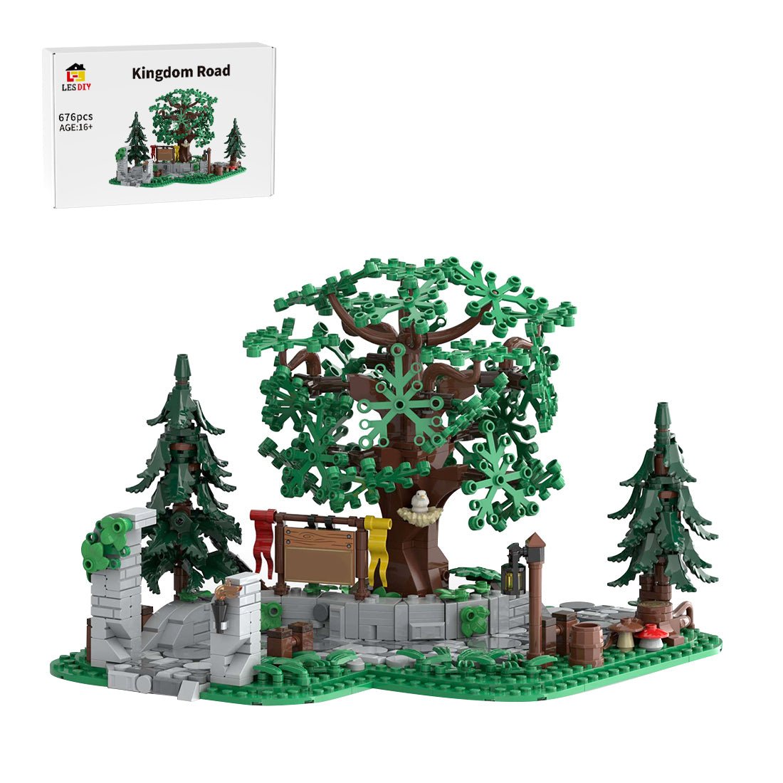 MOC-217847 Kingdom Road Building Blocks | LesDiy
