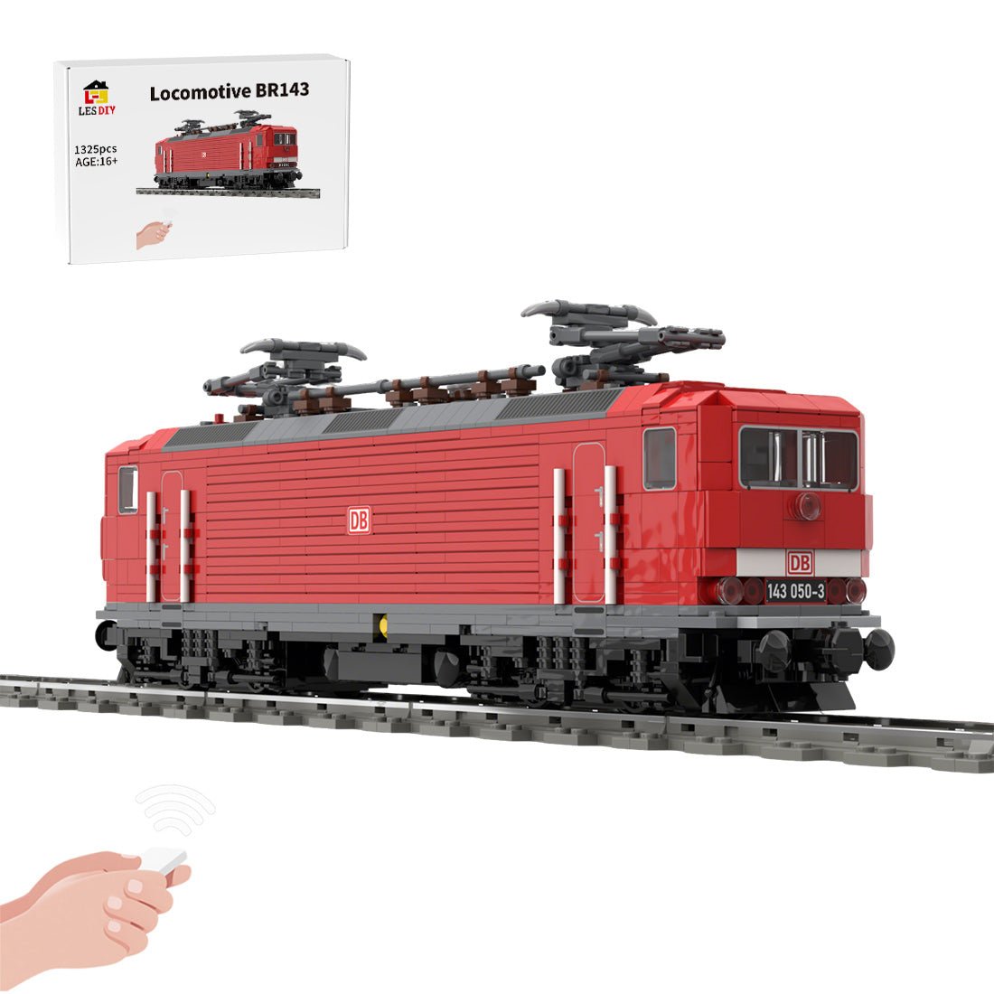 MOC-222330 Electric Locomotive BR143 of the DBAG Building Blocks ...