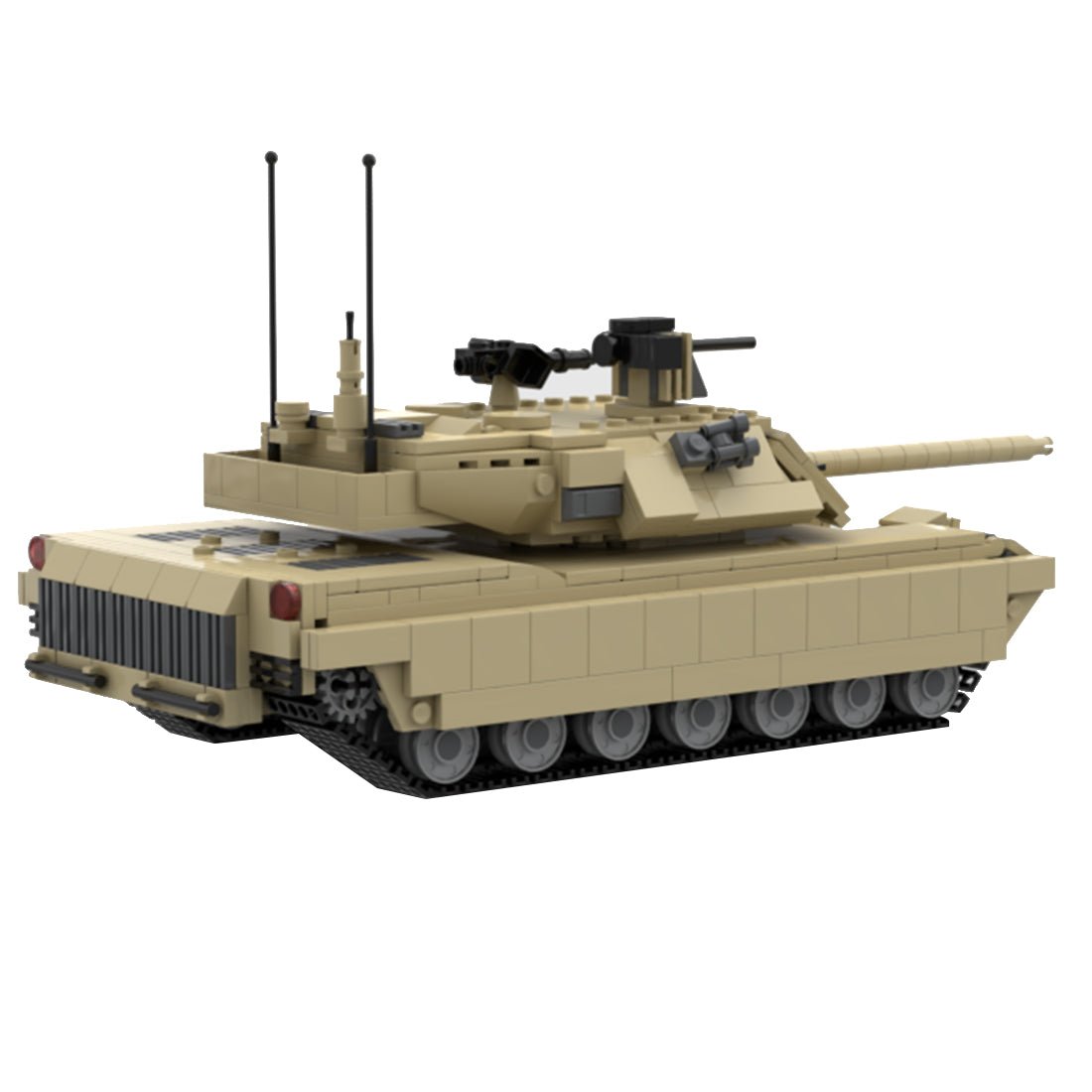 MOC-72832 M1 MOC Military Tank Building Blocks | LesDiy