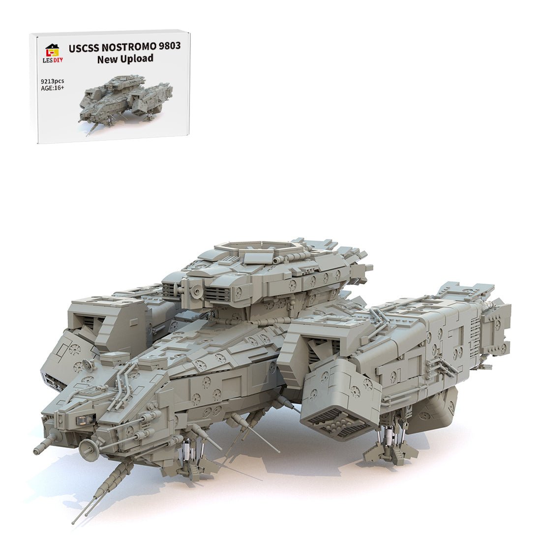 MOC-92753 USCSS NOSTROMO 9803 Building Blocks | LesDiy