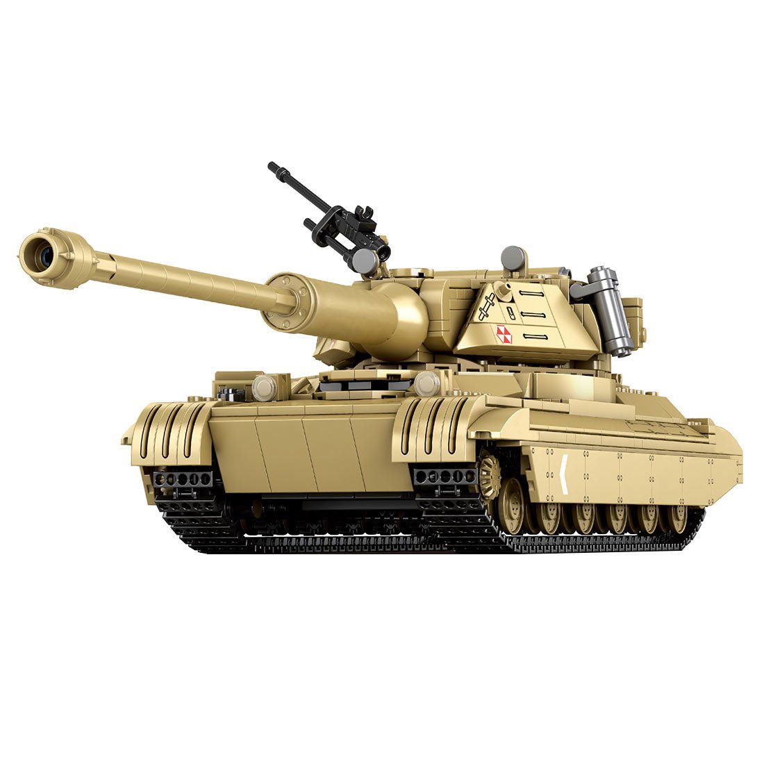 Mocsage 1/28 Scale 60TP Tank Building Blocks | LesDiy