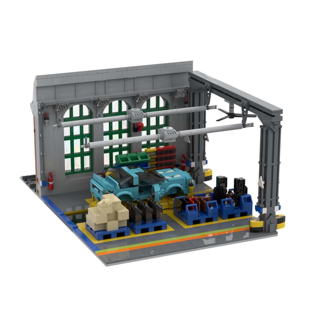 Supercar Factory Car Assembly | LesDiy