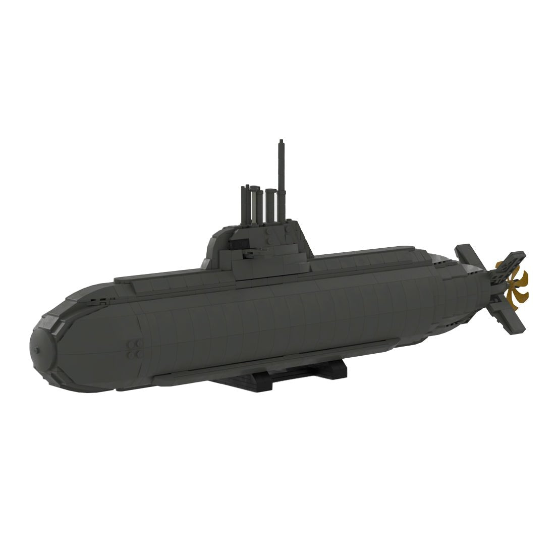 U212A 1/100 Scale Submarine | LesDiy